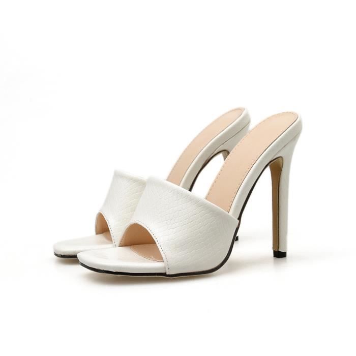 Sandales À Talons Hauts Femmes Pompes Mode Été Sexy Exquis Chaussures À ...