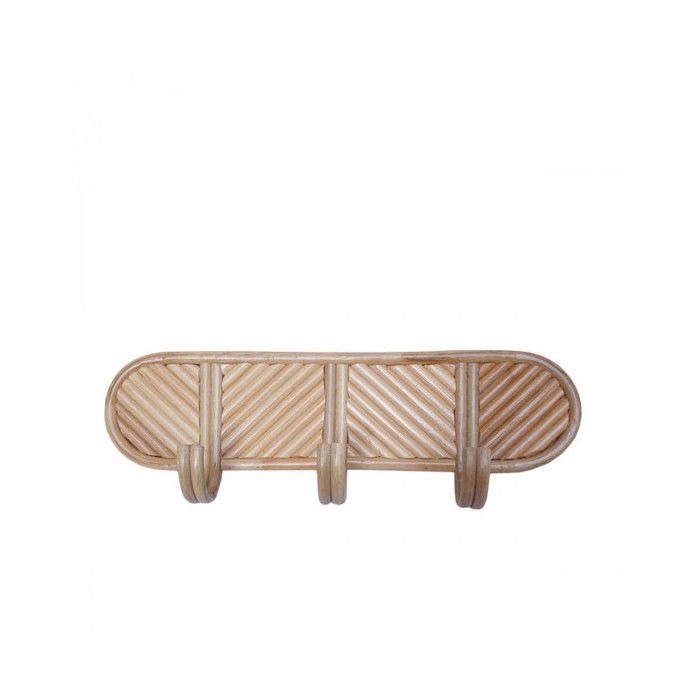 Patère murale en bambou - Cdiscount Maison