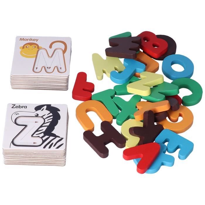Puzzle de cartes alphabet - SALALIS - ABC - Jouets éducatifs - Jeux ...