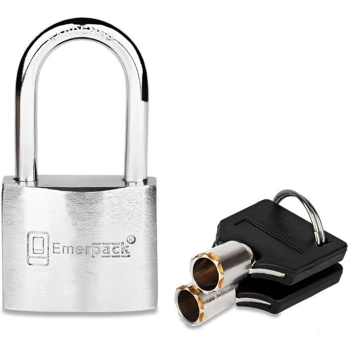 Cadenas a Cle Tubulaire pour Casier Sport ou Gym, Vestiaire de College ...