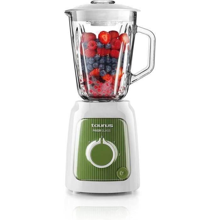 , Blender En Verre Prior Glass, 912427, 600W, Capacité De 1,5 Litres ...