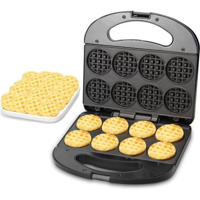 Mini Gaufrier, Petit Gaufrier Pour Enfants, Mini Gaufrier À Biscuits ...