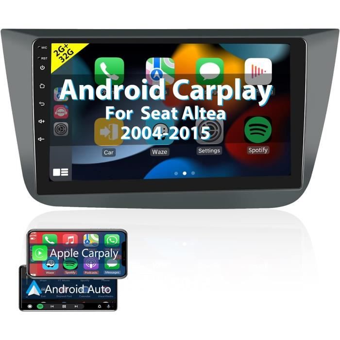 Autoradio Pour Seat Altea 2004-2015,Android 2G+32G Carplay Android Auto ...