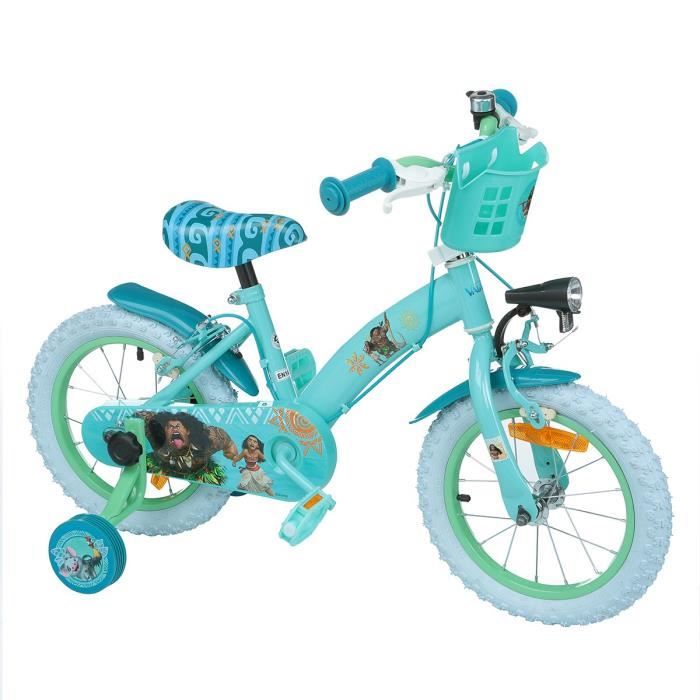DISNEY Vélo enfant 14" Vaiana - Cdiscount Sport