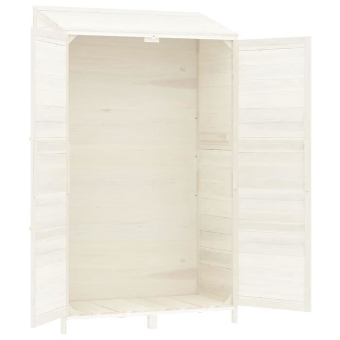 FHE - Cabanes | abris de jardin - Remise de jardin Blanc 102x52x174,5 ... FHE - Cabanes | abris de jardin - Remise de jardin Blanc 102x52x174,5 ...