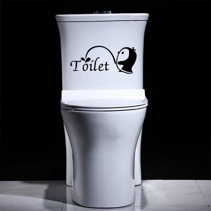 Objet décoratifUse The Force Funny Toilet Decal Vinyl Sticker DIY Wall ...