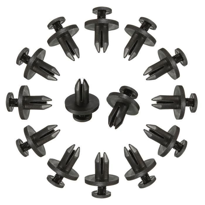 200pcs rivets de fixation en plastique pour toyota voiture ep43561 ...