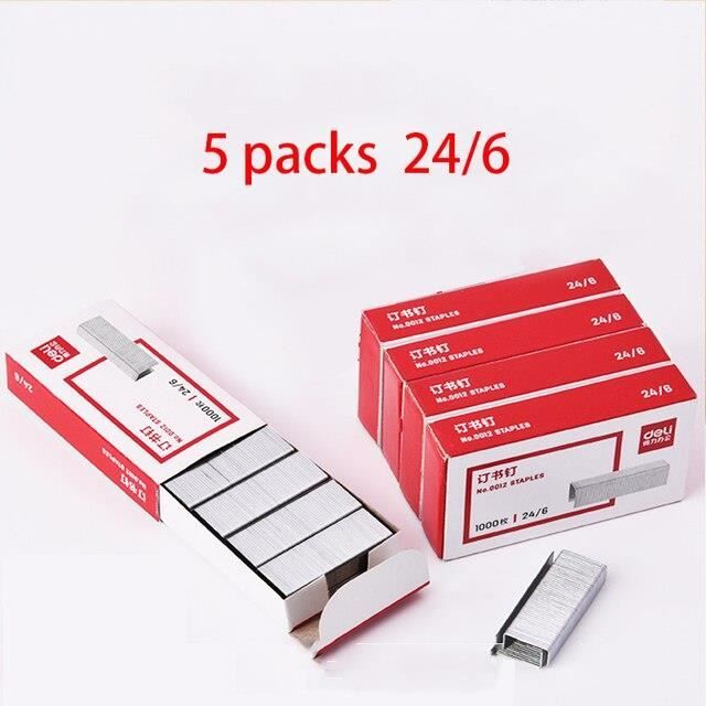 Agrafeuse,5 Box Staples--agrafeuse Kaco LEMO 24-6 avec 100 agrafes ...