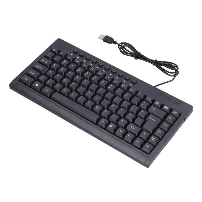 Clavier Filaire - ZJCHAO - KB-301A - Ergonomique - Antidérapant - Plug ...