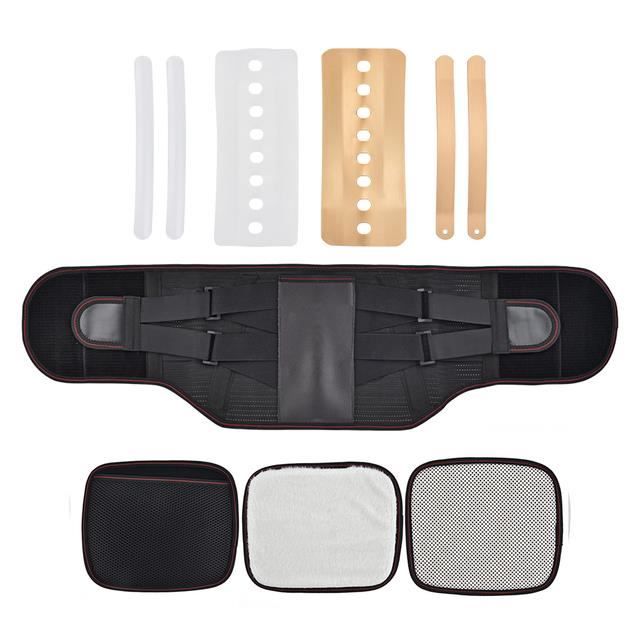 Back corrector,Gray-Royaume-Uni-XL--Ceinture de soutien lombaire ...