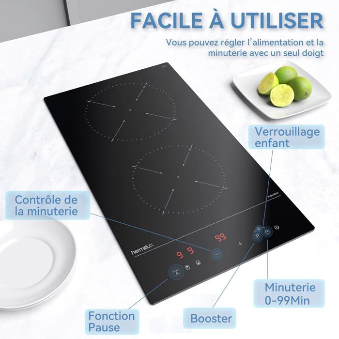 Sitemapcdatahttpswen2windecoocomplaque A Induction 2 Feux Encastrable