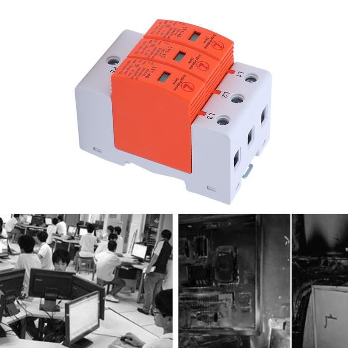 CET - Disjoncteur de dispositif de protection contre les surtensions ...