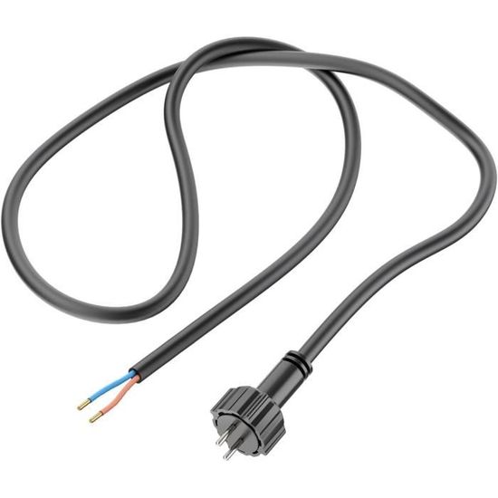 Câble De Raccordement Pour Système Enfichable Ip44 Nemo, 1M, Noir, 2 X ...