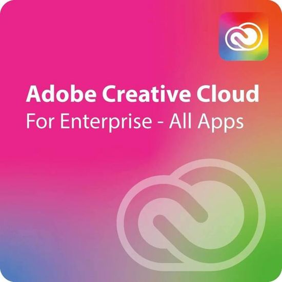 Adobe Creative Cloud - Abonnement 5ANS - 15 Utilisateurs – Windows / Mac / IPad / Android - A ...