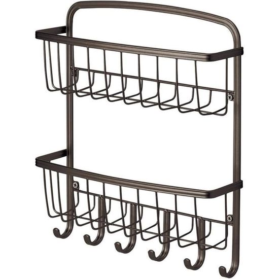 Interdesign York Lyra Organisateur Courrier Et Clés Rangement Mural En ...