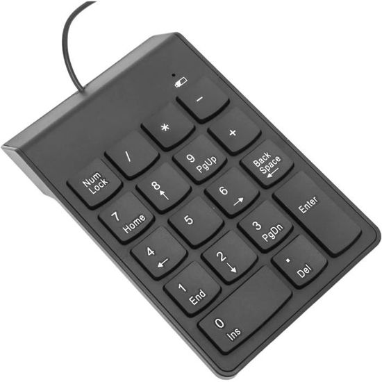 Clavier Numérique USB, Pavé Numérique à 18 Touches, Extensions de ...