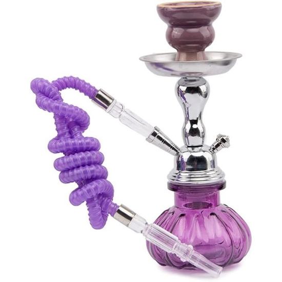 Chicha 11 Pouces Fait Main Chicha Verre D'eau Ensemble de Narguilé avec ...