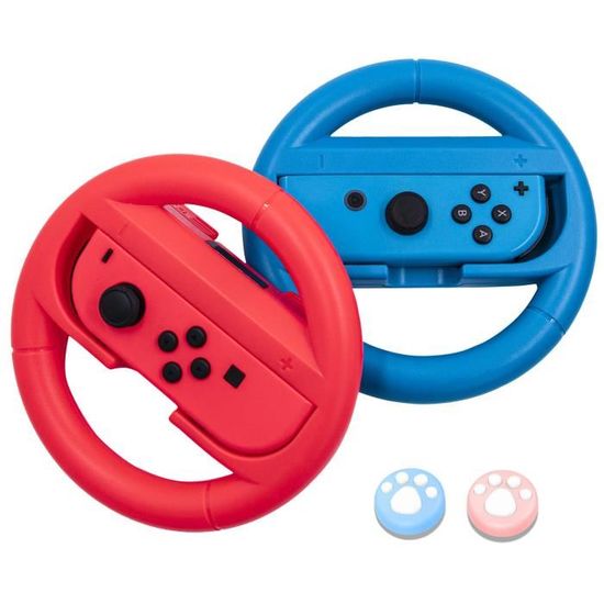 Lammcou Volant pour Nintendo Switch Manette, Volant de Course 2 PCS ...