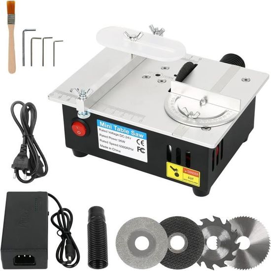 CEIEVER Mini scie circulaire de table multifonction 96 W Scie ...