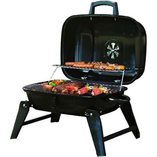 Barbecue au charbon de bois, petit barbecue portable, barbecue de table ...