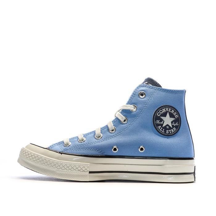 Baskets Bleues Mixte Converse Chuck 70 Letterman Bleu - Cdiscount ...
