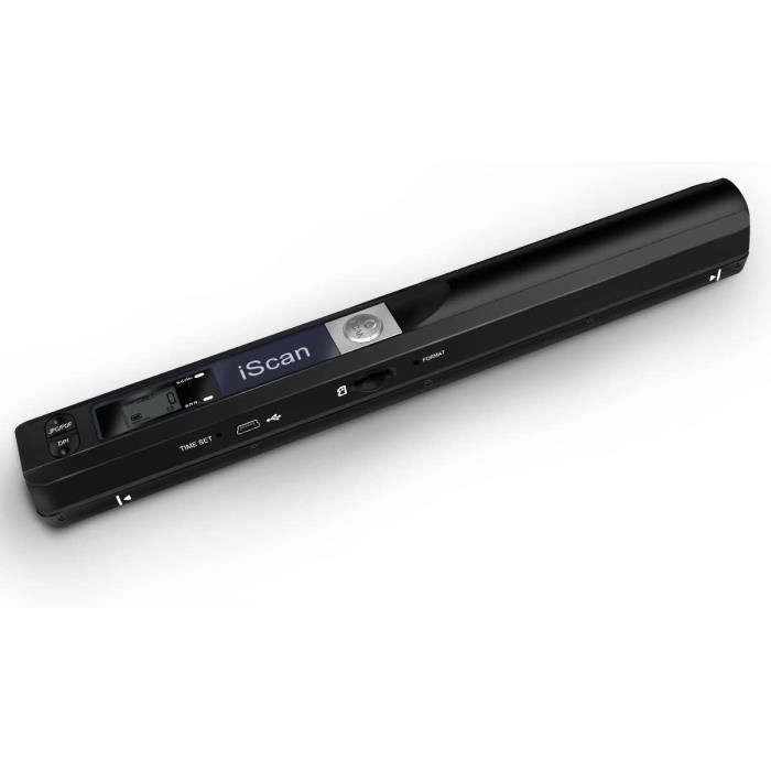 Scanner portable, scanner de documents à main USB 900 dpi Scanner ...