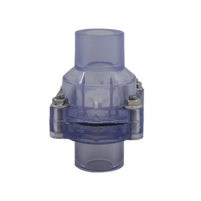 Clapet anti retour drain vanne pvc valve unidirectionnelle eau usée ...