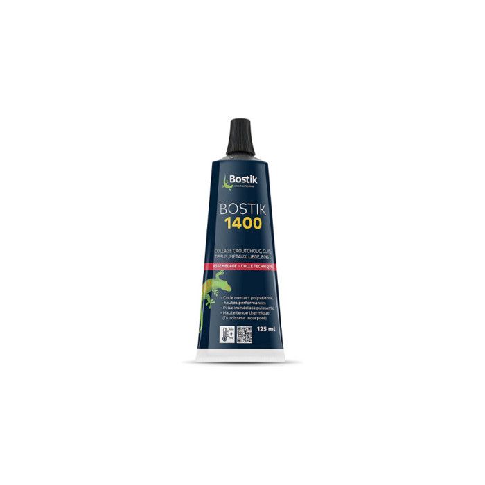 Colle néoprène liquide - BOSTIK - 1400 - 125ml - Sans toluène - Prise ...