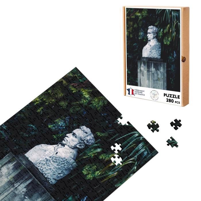 Puzzle Classique 280 pièces Buste d'un Homme Au Milieu de Arbres ...