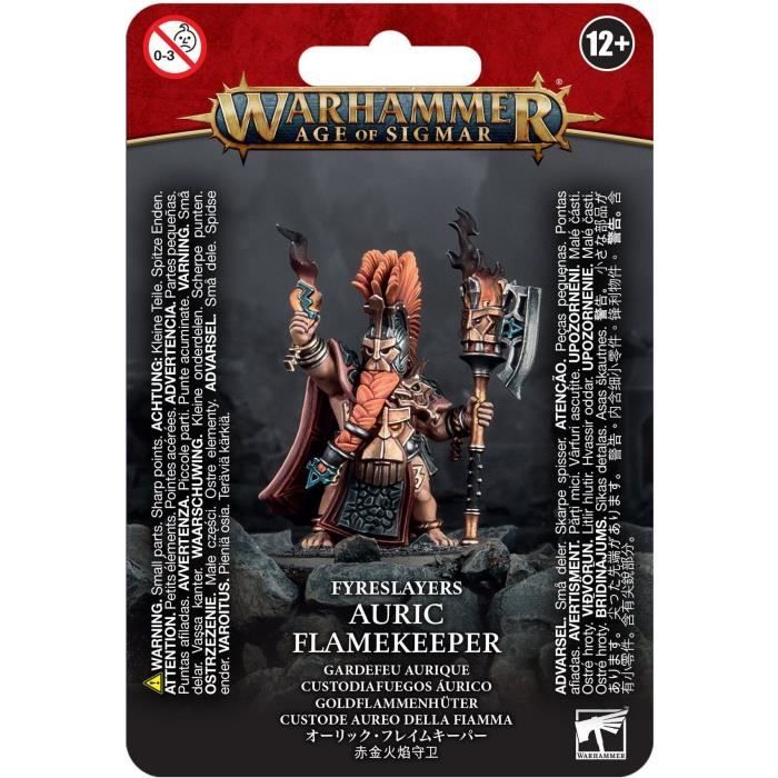 Figurine Games Workshop Warhammer AoS - Fyreslayers Gardefeu Aurique ...