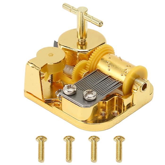 HURRISE boîte à musique mécanique à monter soi-même Mouvement de boîte ...