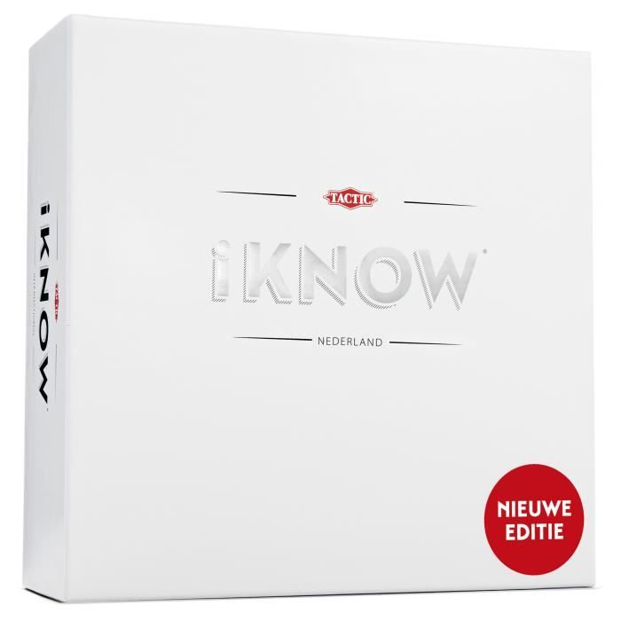 TACTIC jeu de société iKnow New Edition (NL) carton 465 pièces ...