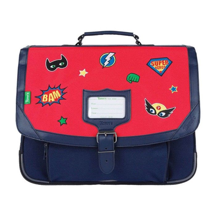 Tann's - Cartable 38cm "Tristan" rouge - 10575 - Cdiscount Bagagerie ...