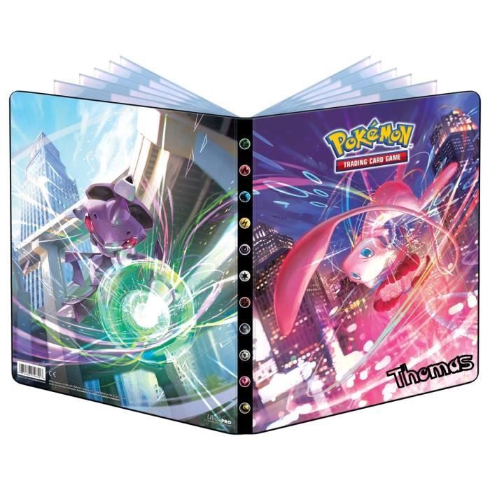 Portfolio album Mew Dynamax et Genesect pour 252 cartes pokemon avec ...