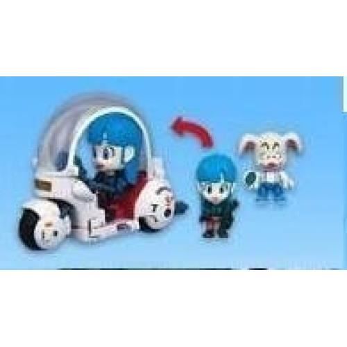 Dragon Ball Mecha & Figure : Set B Bulma + Oolong + scooter capsule ...