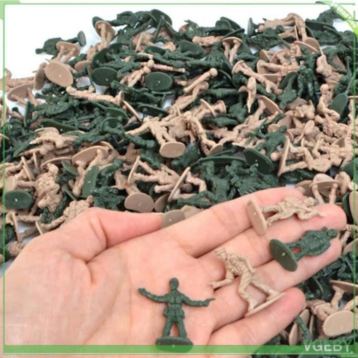 Jouet - V GEBY - Mini Soldats Army Model Toy - 360 mini soldats - PVC ...