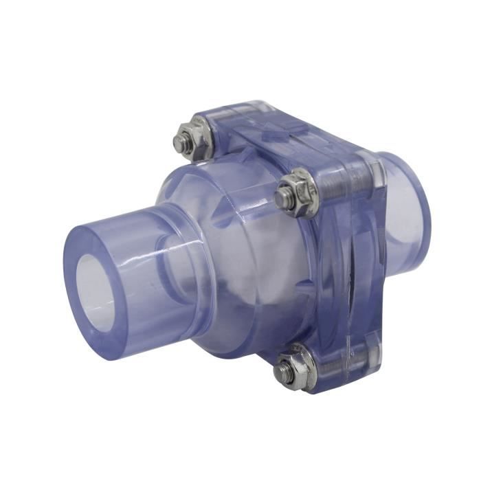 Clapet anti retour drain vanne pvc valve unidirectionnelle eau usée ...