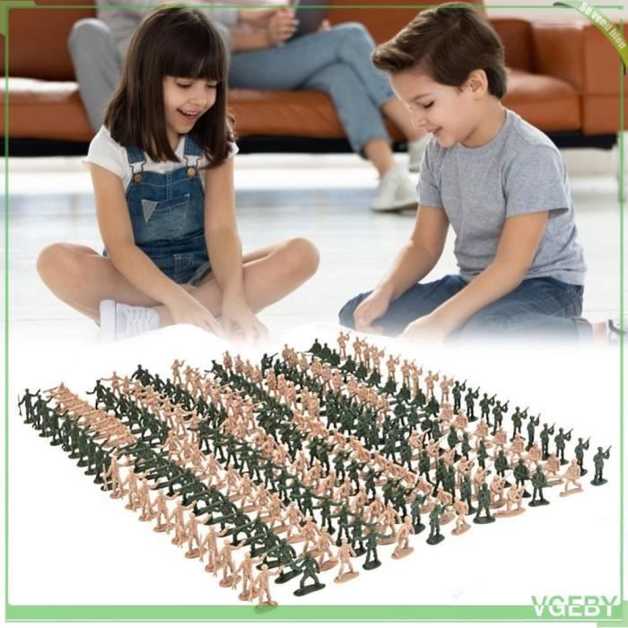 Jouet - V GEBY - Mini Soldats Army Model Toy - 360 mini soldats - PVC ...