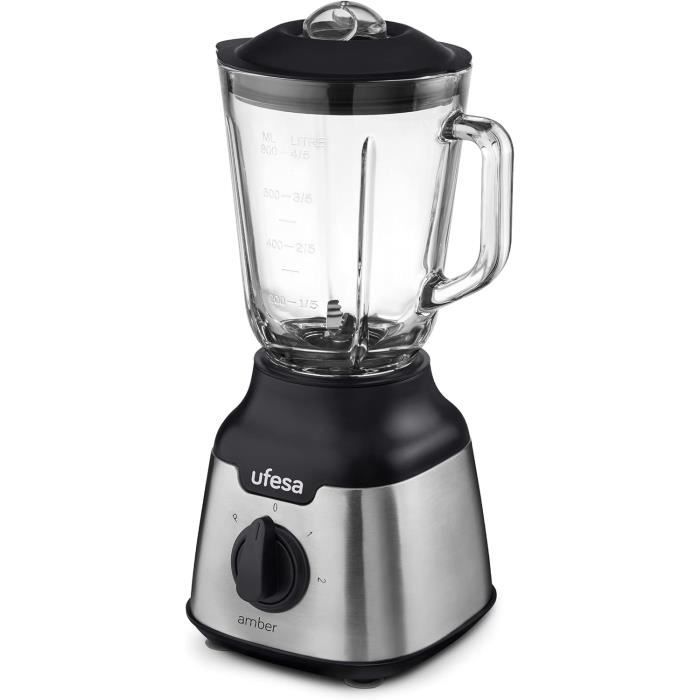 Bs4000 Amber Compact Blender Mixeur, 900W, 0.8L, 2 Vitesses + Pulse, 4 ...