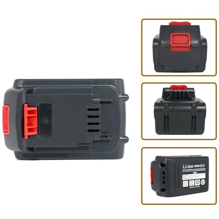 Batterie - XNJTG - 20V 3.0Ah - Lithium-ion - Compatible avec Black ...