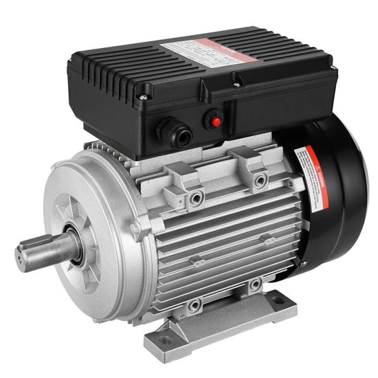 Moteur Électrique-VEVOR-1,1 kW-Moteur de Compresseur D'air Monophasé ...