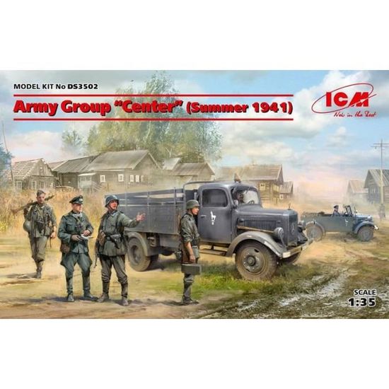 ICM - Maquette Army Group "center" (summer 1941) Icm Ds3502 1/35ème ...