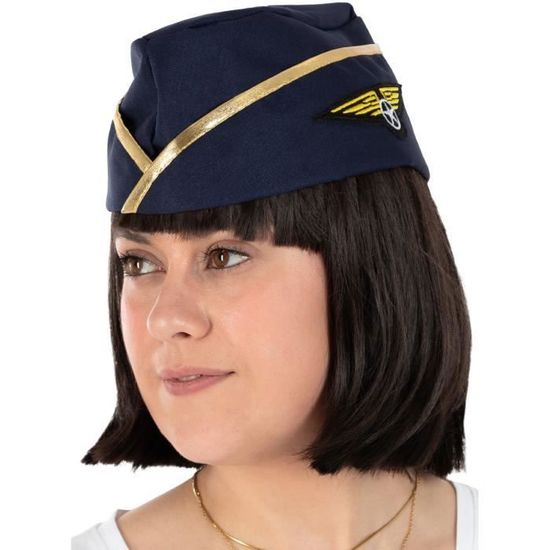Déguisement Coiffe Hôtesse De L'air - Funidelia - 123789 - Accessoires ...
