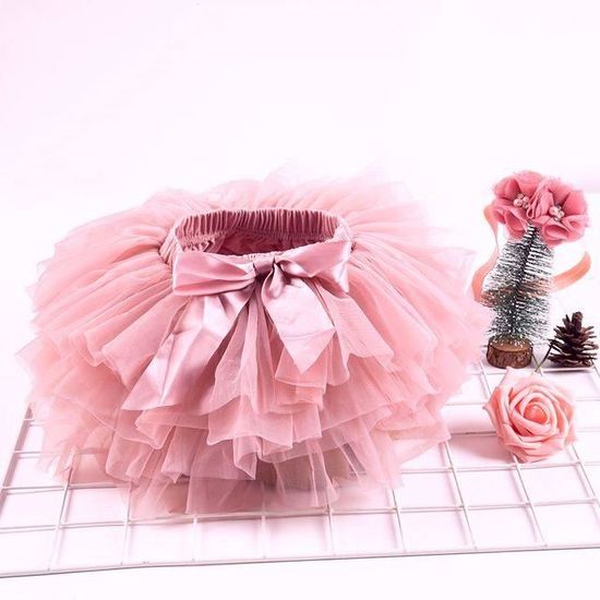Ensemble De Couches Bouffantes En Tulle Pour Bébé Fille 2 Pièces Couvre ...