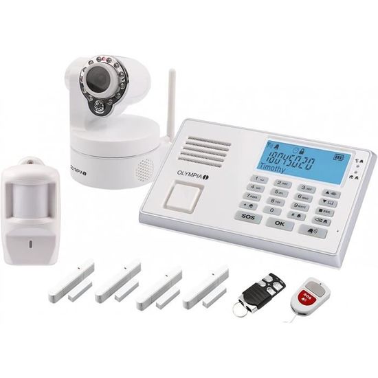 Olympia 5978 Protect 9081 sans Fil GSM avec Alarme d'appel d'urgence et Fonction Mains Libres ...