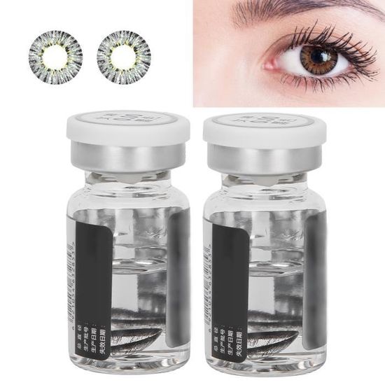 Zerodis Lentilles de contact cosmétiques Lentilles de Contact Colorées ...
