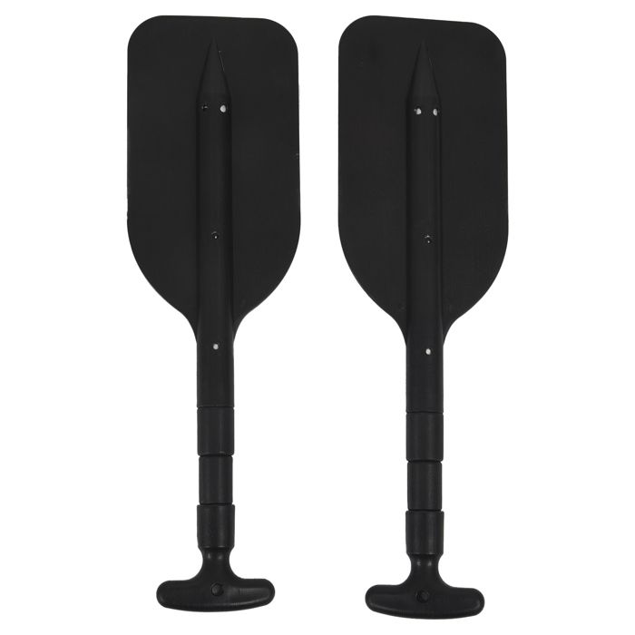 2 PièCes Pagaies TéLescopiques en Plastique Bateau Pagaie Rame Pliable ...