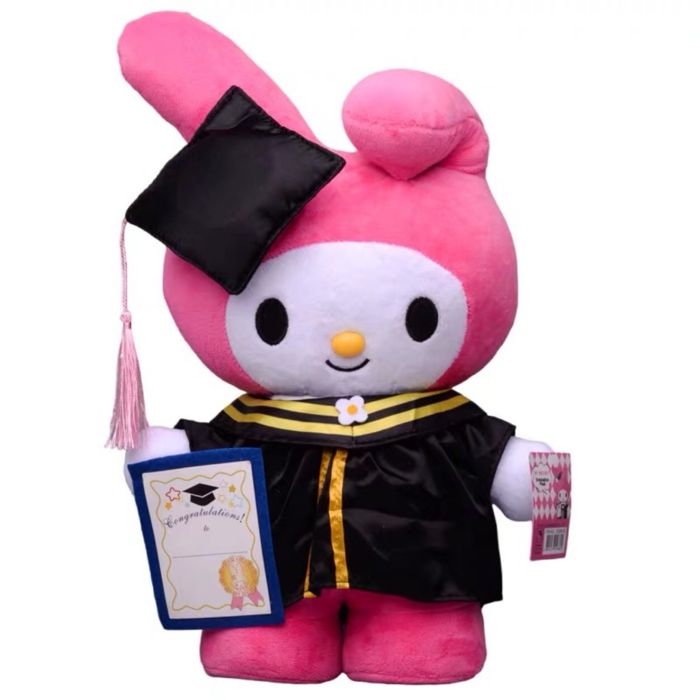 Peluche Sanrio My Melody Graduation Cap Cadeau de fête d'anniversaire ...