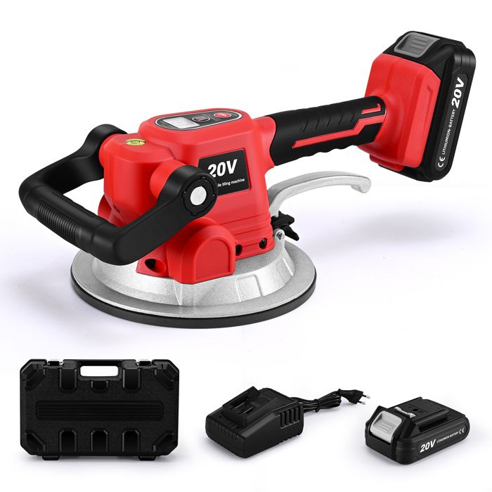 Ventouse Vibrante Carrelage Sans Fil - Machine de Nivellement avec ...