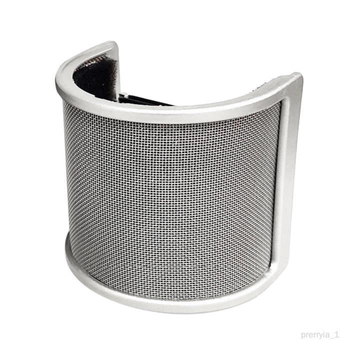 Écran anti-vent pour microphone Bouclier micro portable Filtre anti ...